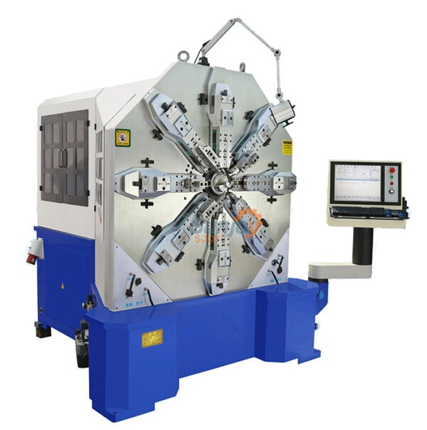 12 Axis CNC Camless Wire Rotary Spring Forming Machine Series - Sunjoy ...