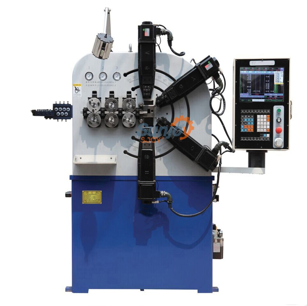 6 Axis CNC Spring Coil Machine Series - Sunjoy Machinery- 30 Years ...